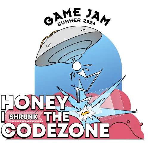Game Jam Summer 2024: Honey I Shrunk The Code Zone - The Code Zone